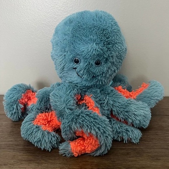 manhattan toy | Toys | Manhattan Toy Octopus Dusty Blue Plush | Poshmark